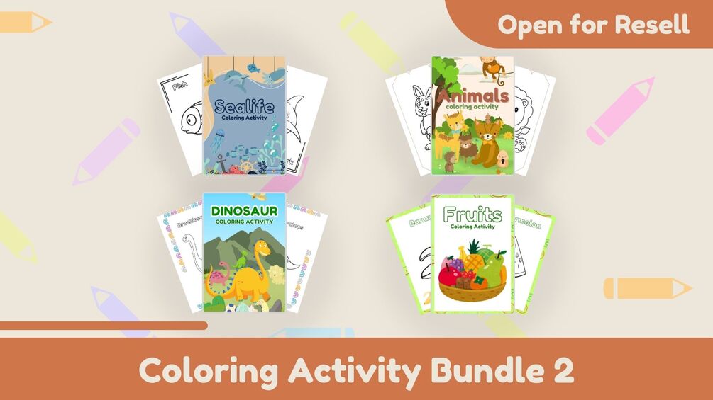 Coloring Activity Bundle 2