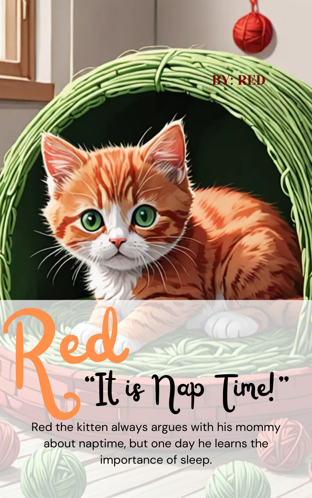 Red "It is Nap Time!"