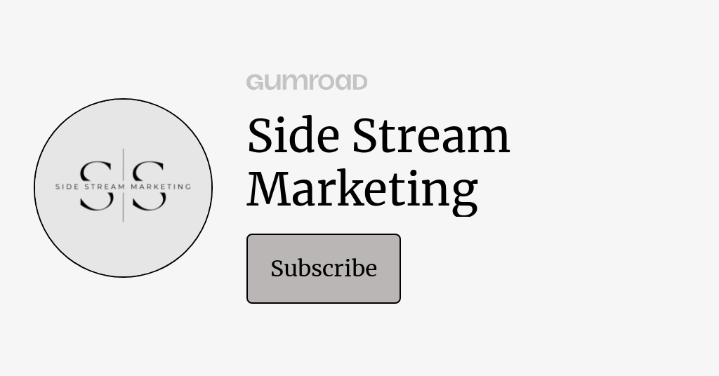 Side Stream Marketing
