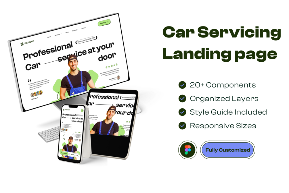 Car Service Landing Page