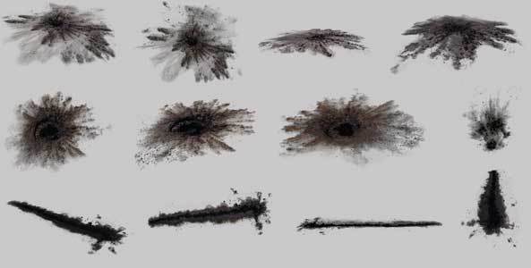 Scorch Marks Texture