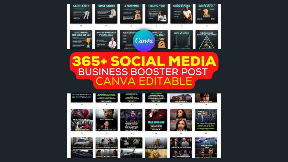 Social Media Canva Templates