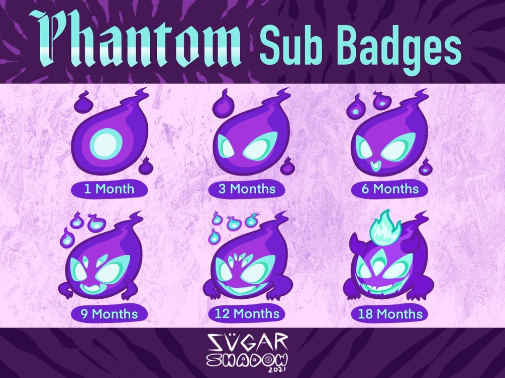 Ghost Sub Badges