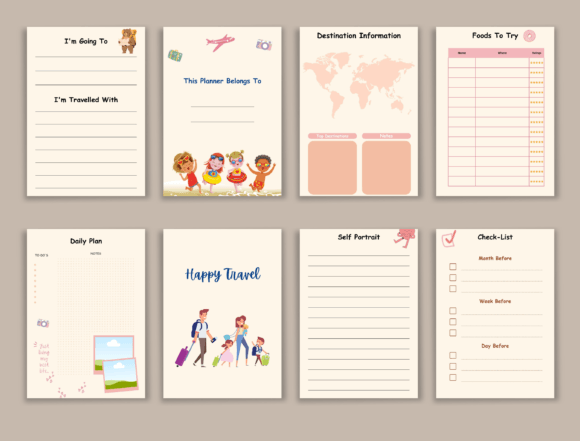 Summer Planner for Kids for Canva KDP | Perfect Summer Planner for Kids ...
