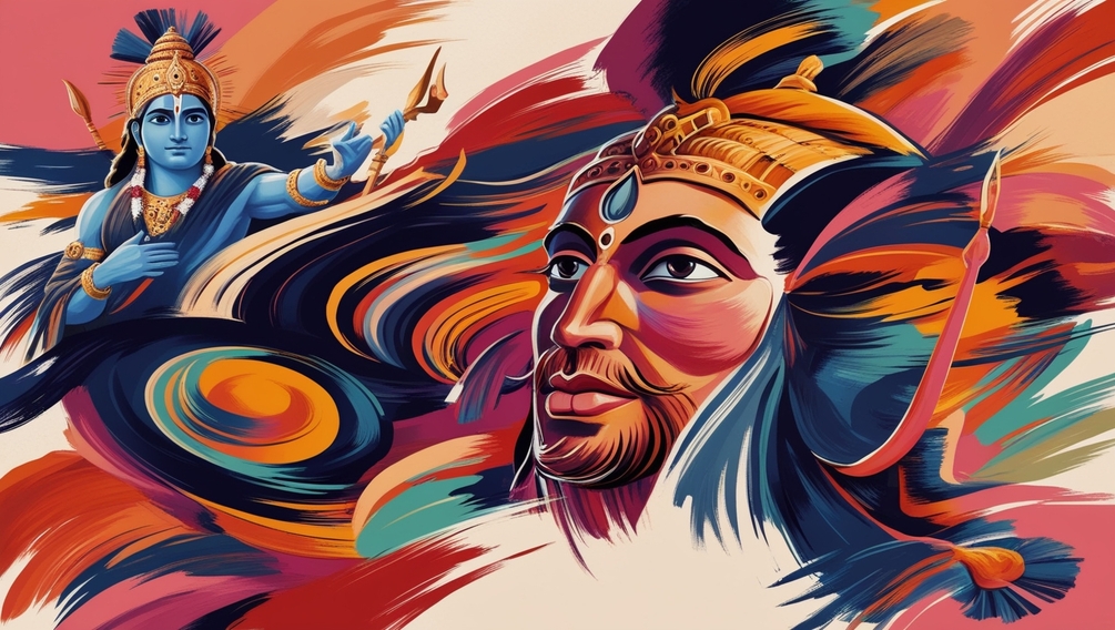 🎨 Divine Expressions: Abstract Art of the Gods 🌟