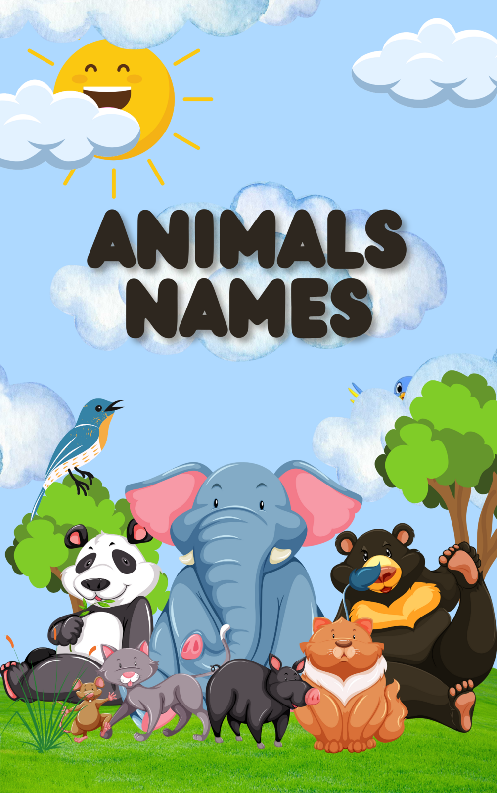 Animal Names Booklet