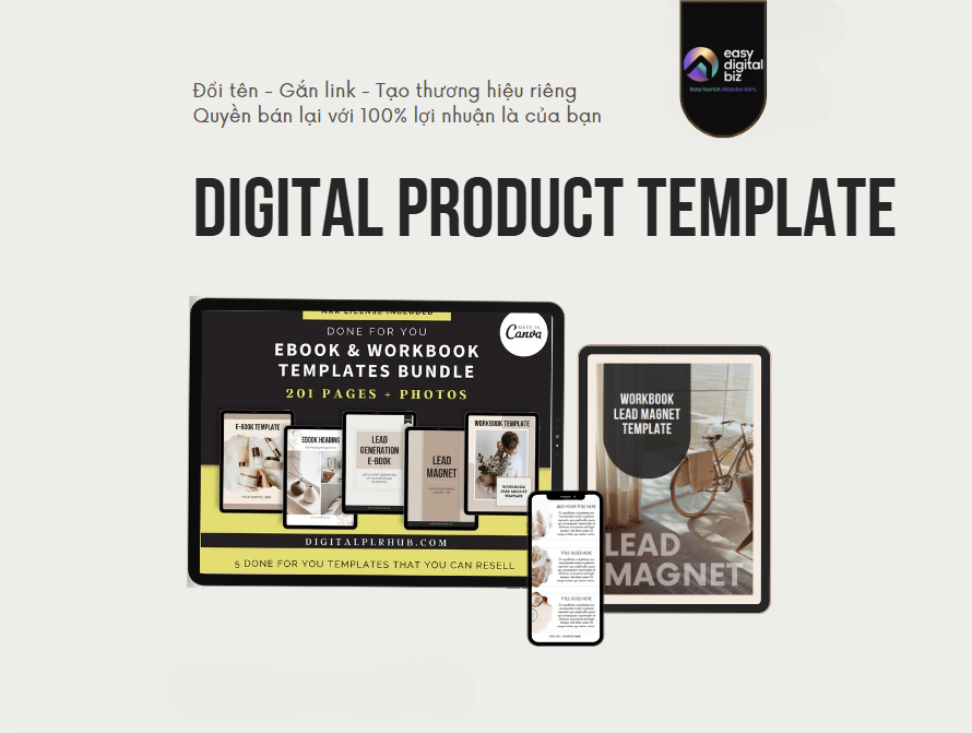 Digital Product Template Vault