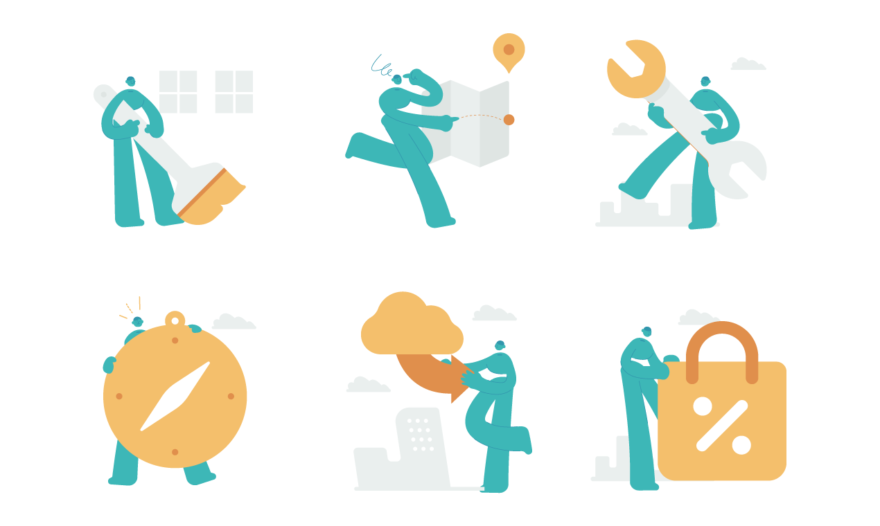 Verdi illustrations - 52 Vector Elements