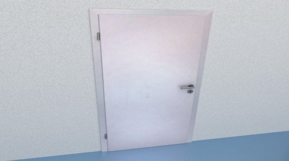 Room Door 3D model