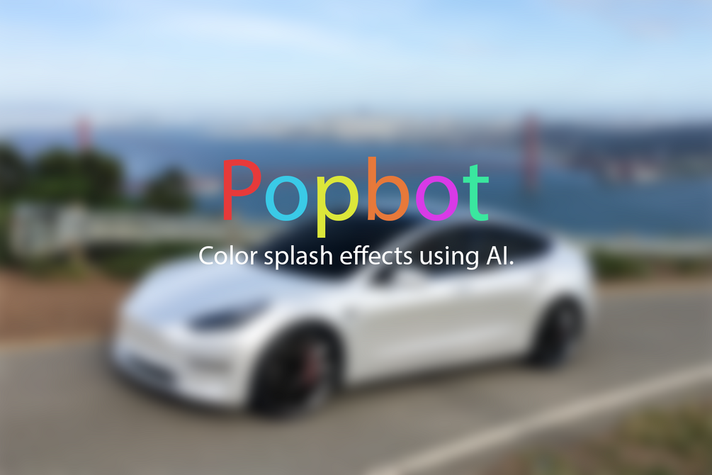 Popbot - Apply color splash effects using AI.