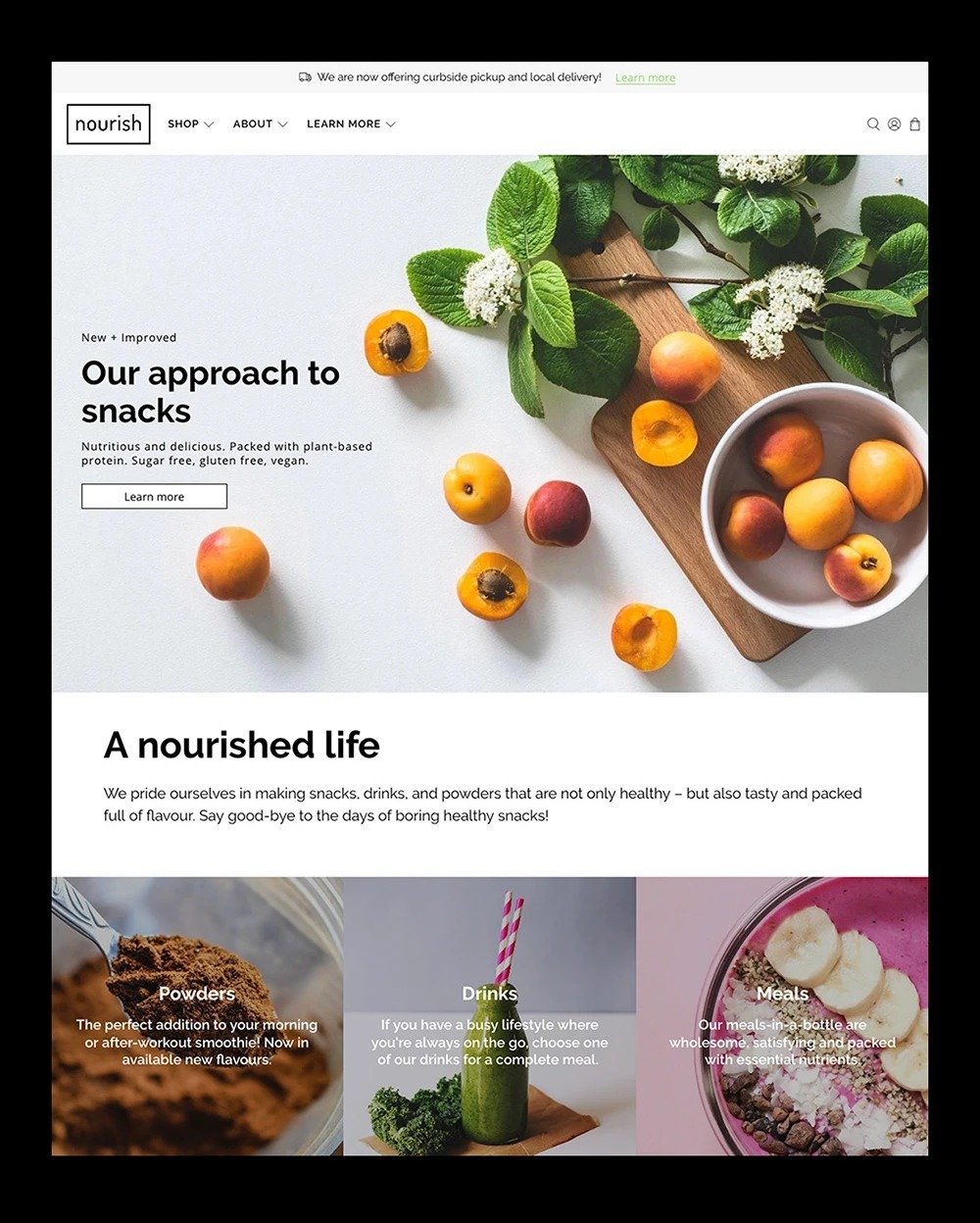 Flex Theme / Nourish