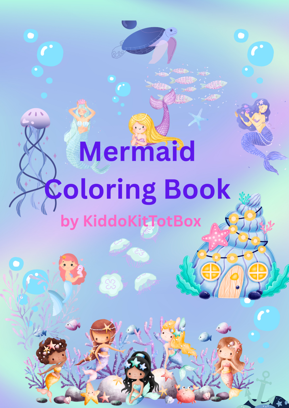 Mermaid Coloring book