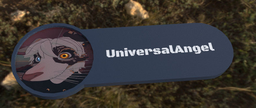 Useless Nameplate For VRChat (Cheaper On Payhip)