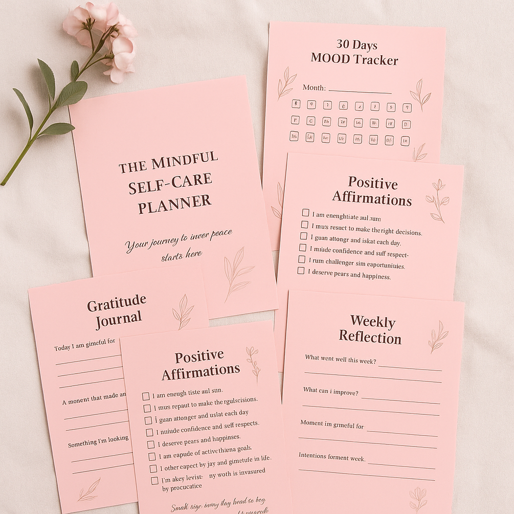 The Mindful Self-Care Planner