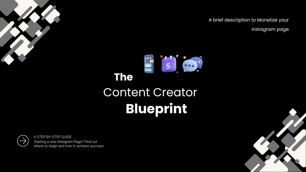 The Content Creator Blueprint