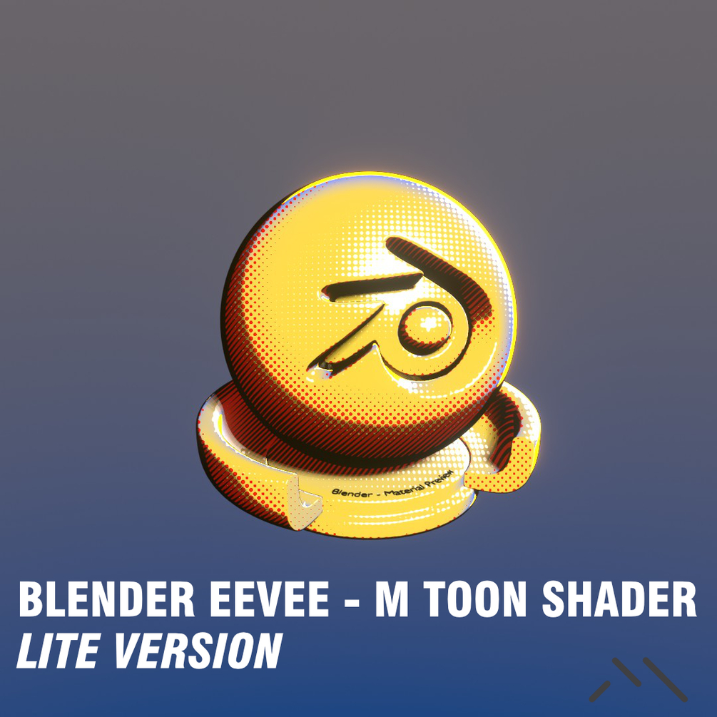 Blender Eevee - M Toon Shader - Lite version