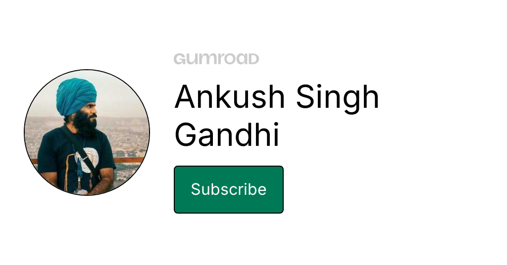 Ankush Singh Gandhi