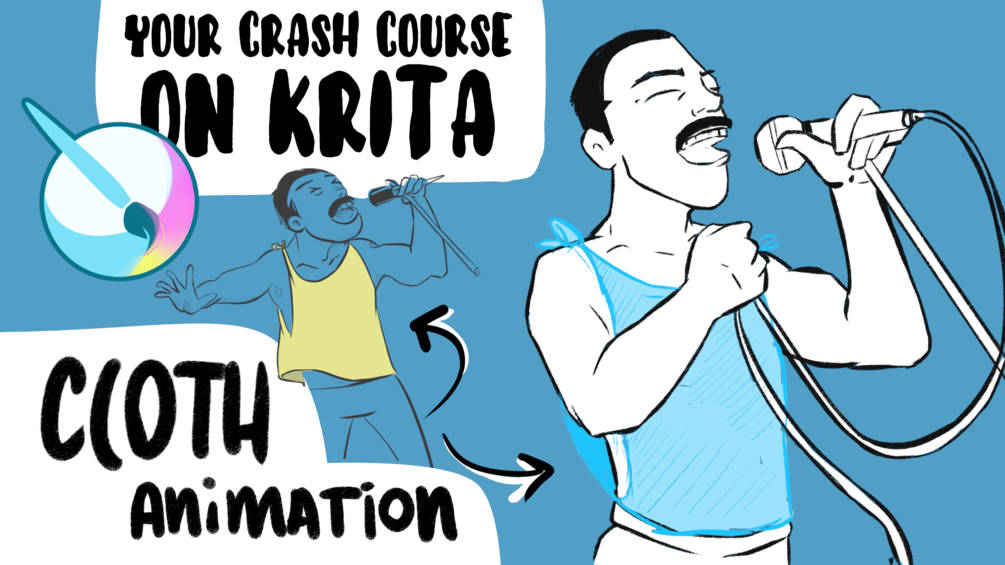 Cloth Animation - Krita File