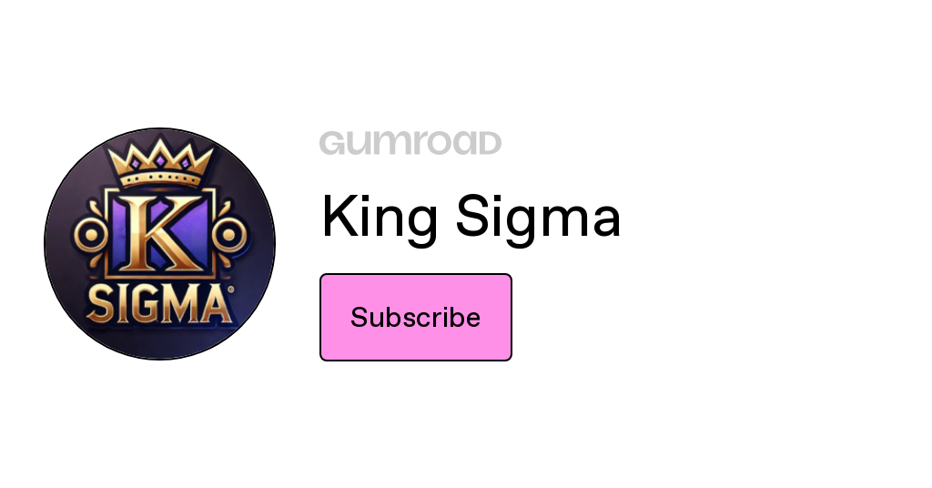 King Sigma