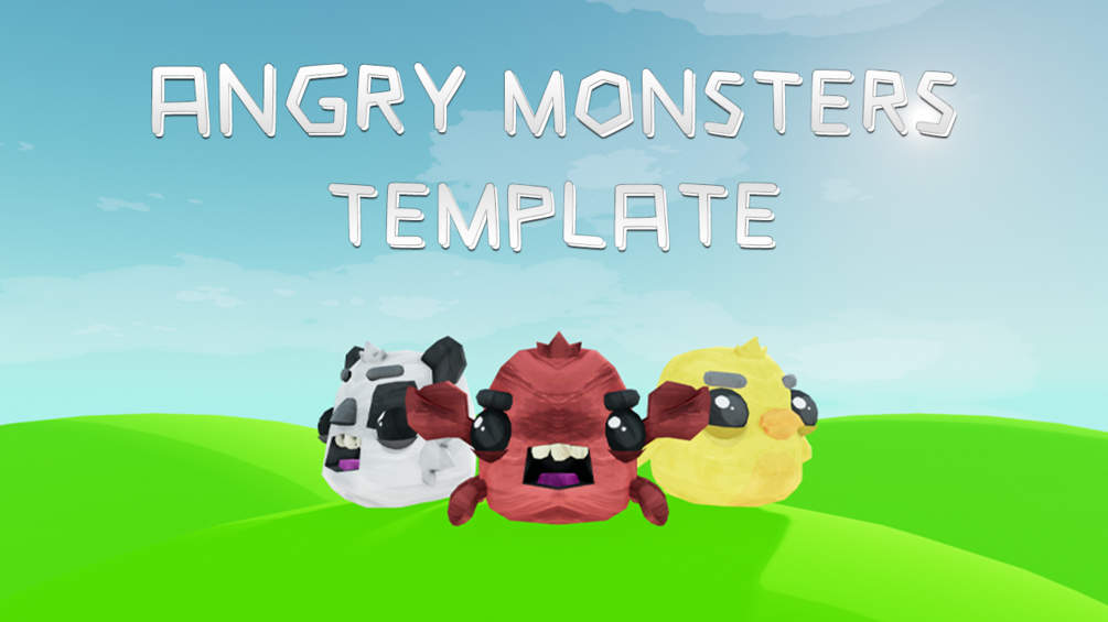 Angry Monsters Template