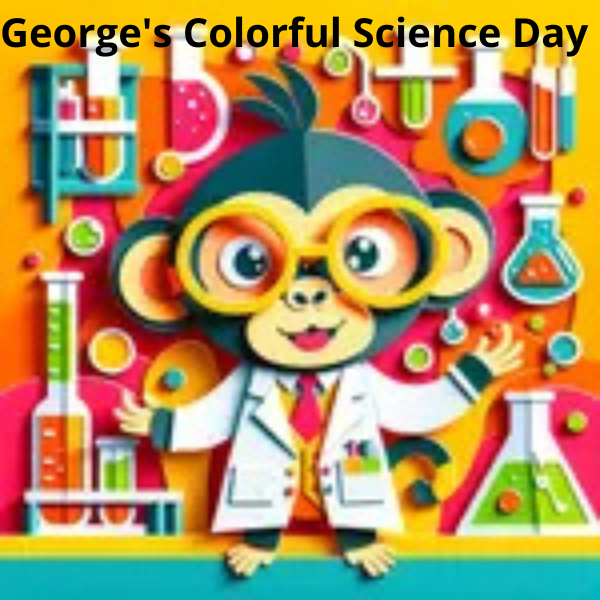 George's Colorful Science Day- for kids