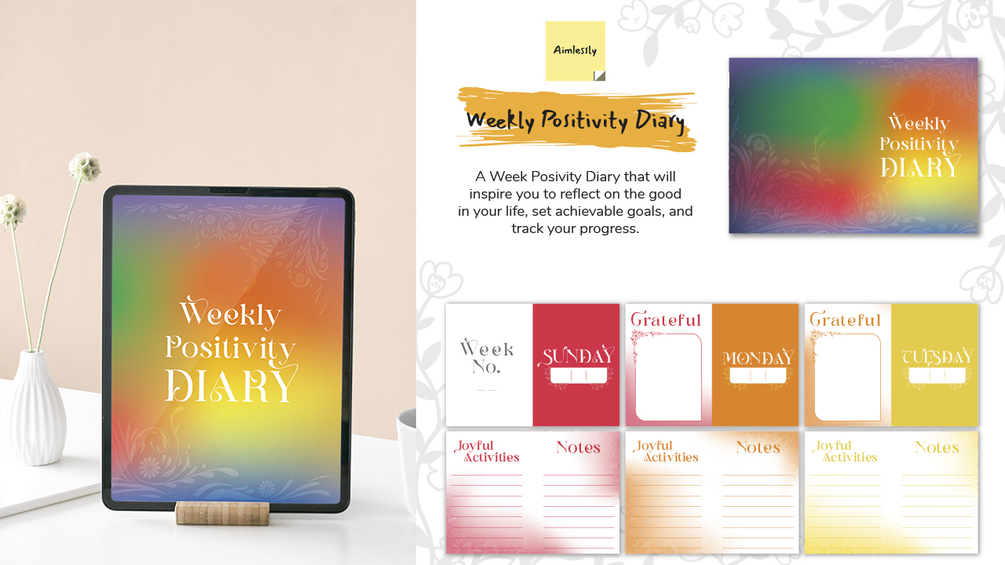 Weekly Positivity Diary