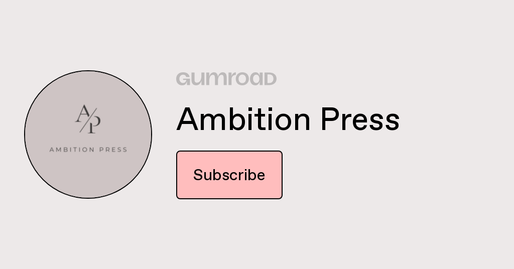 Ambition Press