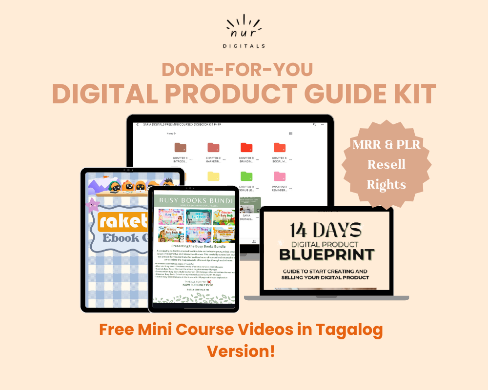 Digital Product Guide Kit with Free Mini Course