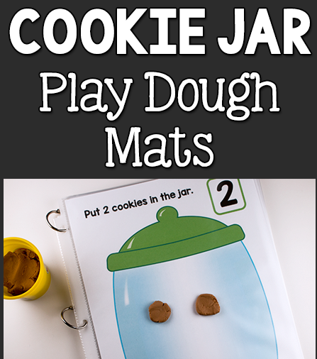 Counting Cookie Jar Dough Mats Game