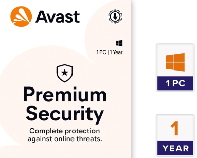 Avast Antivirus: One-Year Subscription with Activation Key
