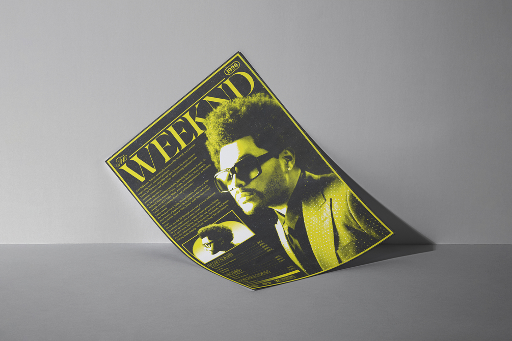 The Weeknd Poster