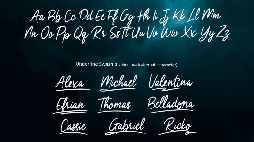 Versatile Azalea Brush Font