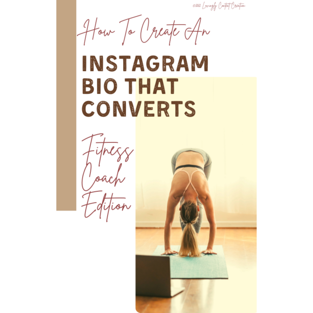 How To Create An IG Bio That Converts - Fitness Coach Edition