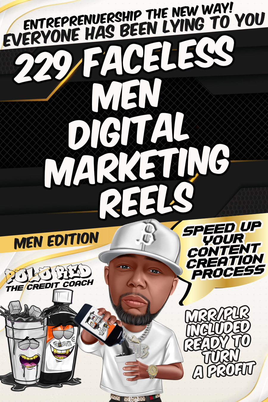 229 Faceless MENS Faceless Reels + IG Reels Guide Sauce for Entrepreneurs