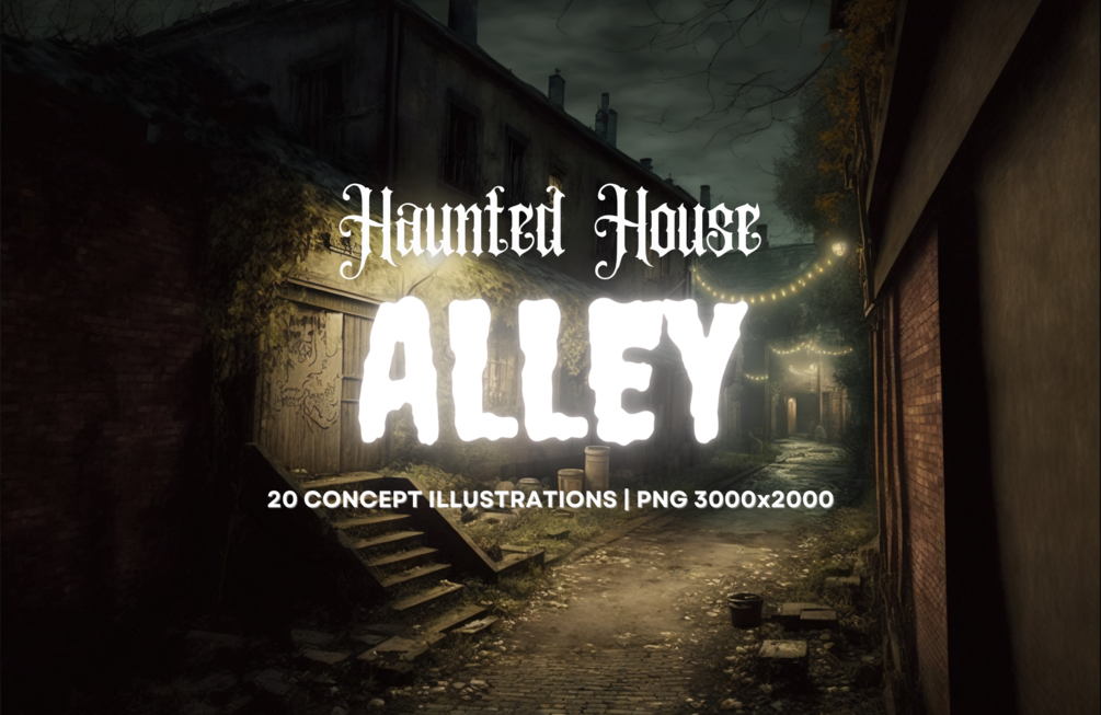 🏚️ Haunted House - Alley