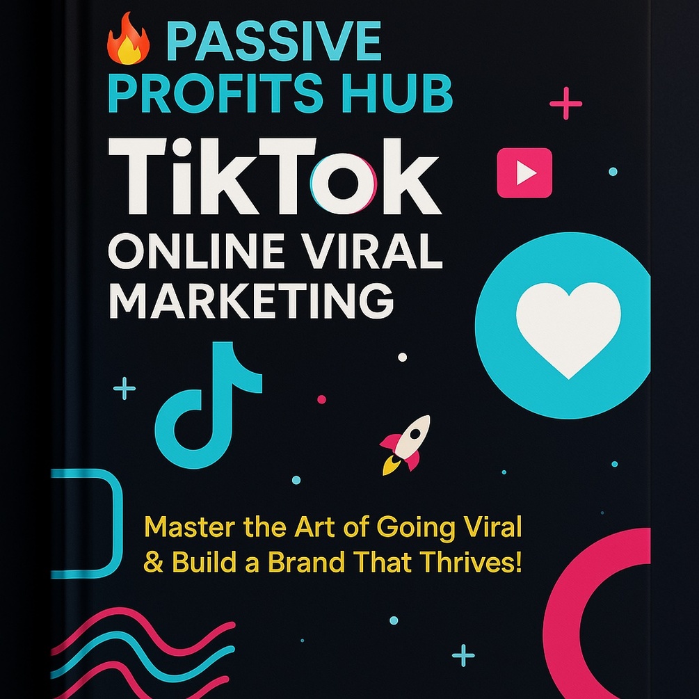 🔥 Passive Profits Hub: TikTok Online Viral Marketing – Master the Art of Going Viral & Build a ...