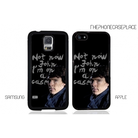 Sherlock Holmes Not Now John I'm On A Case Phone Case