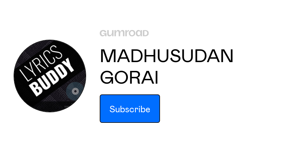 MADHUSUDAN GORAI