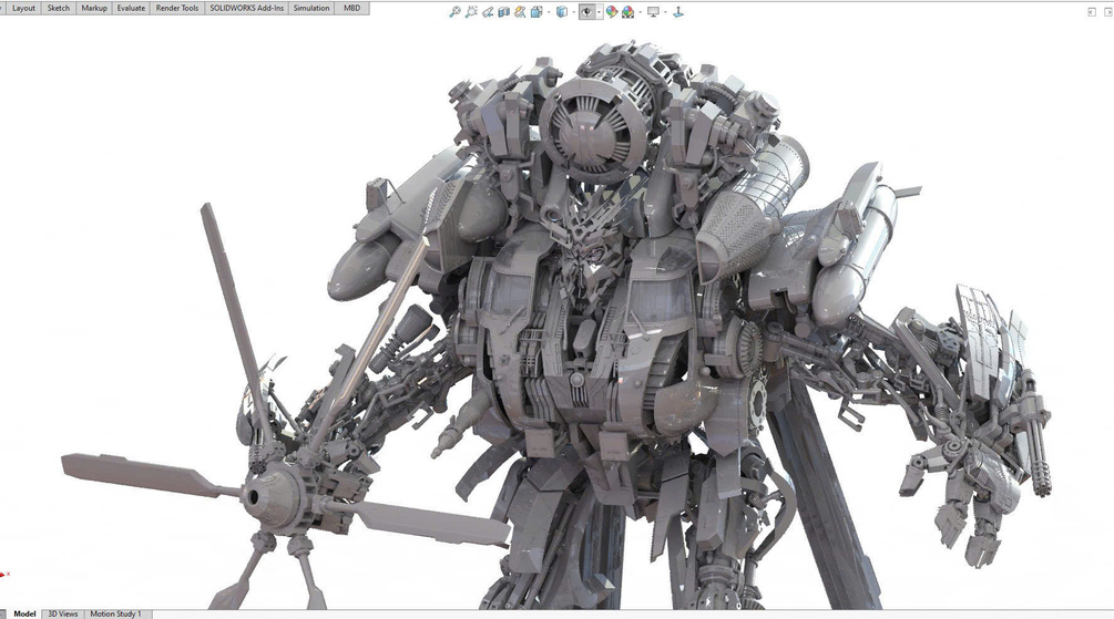 Transformers Blackout 3D model