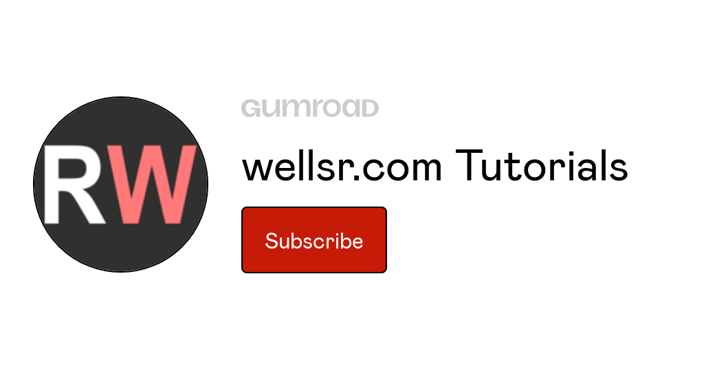 wellsr.com Tutorials