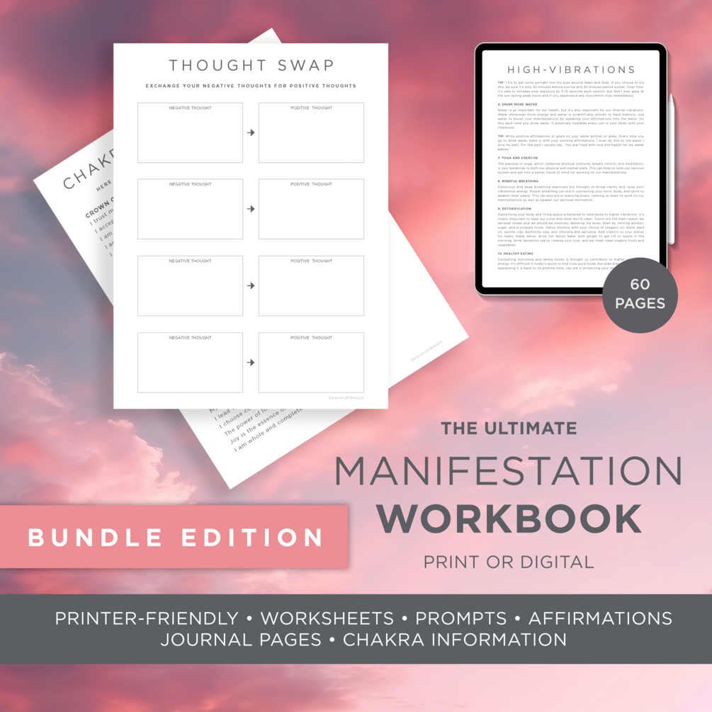 The Ultimate Manifestation Workbook Bundle