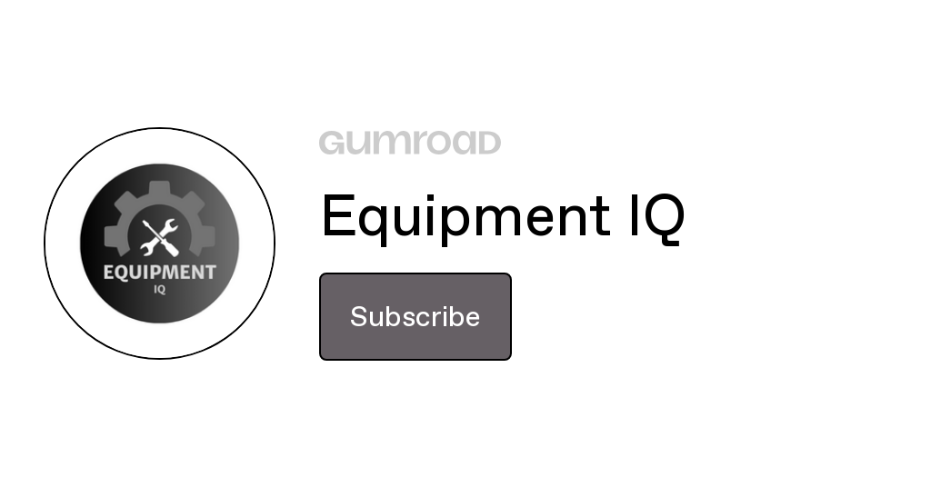 Equipment IQ
