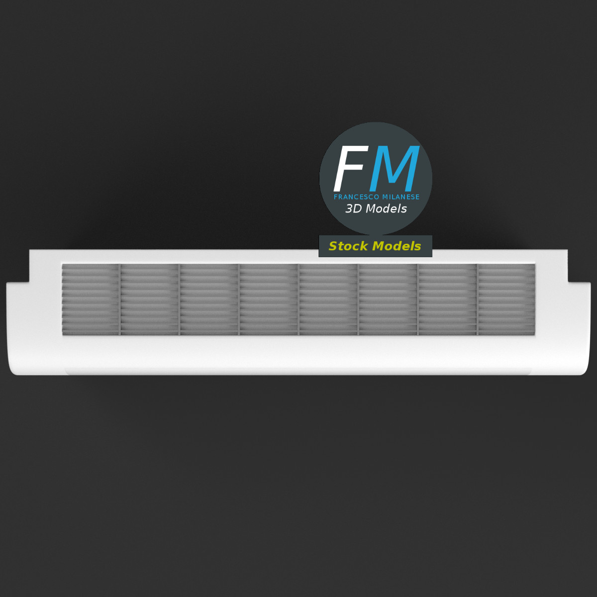 3D MODEL - Air conditioner internal unit