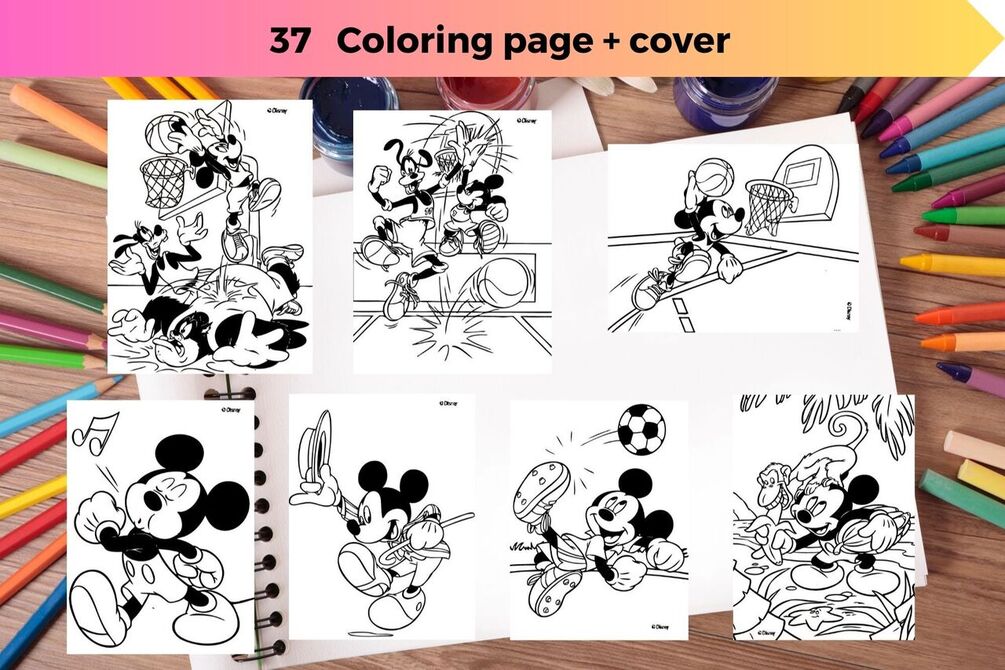 37 Easy Coloring miki maws Pages for Kids Printable