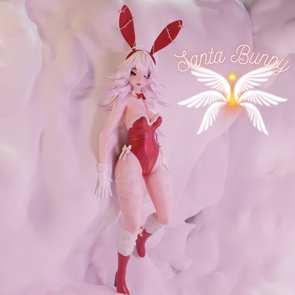 Santa Bunny Set/Bunnysuit