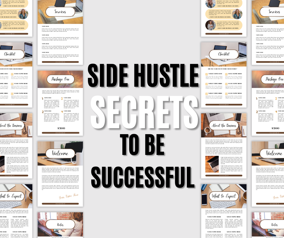 Side Hustle Secrets to be Successful