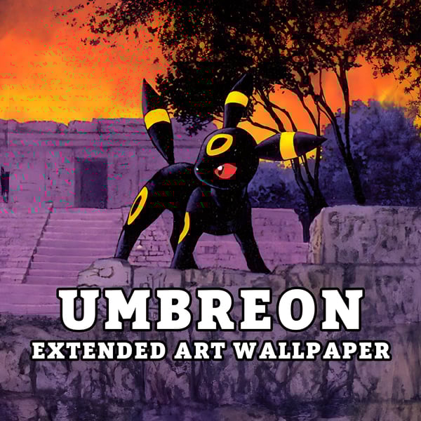 Eeveelutions Extended Pokémon Artwork Wallpaper Bundle