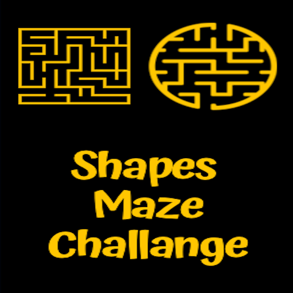 Shapes Maze Challenge for Autistic Kids, Toddlers and Early Learners