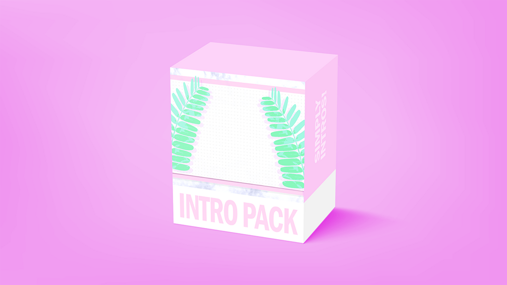 INTRO TEMPLATE // DIY PLANNER JOURNAL