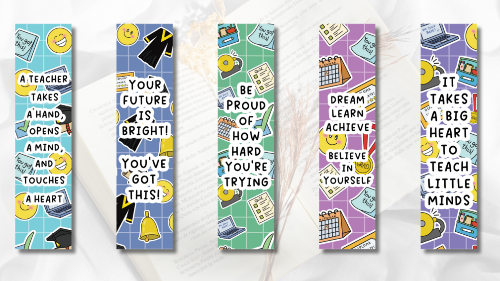 Motivational School Bookmarks - Printable Encouragement for Students ...